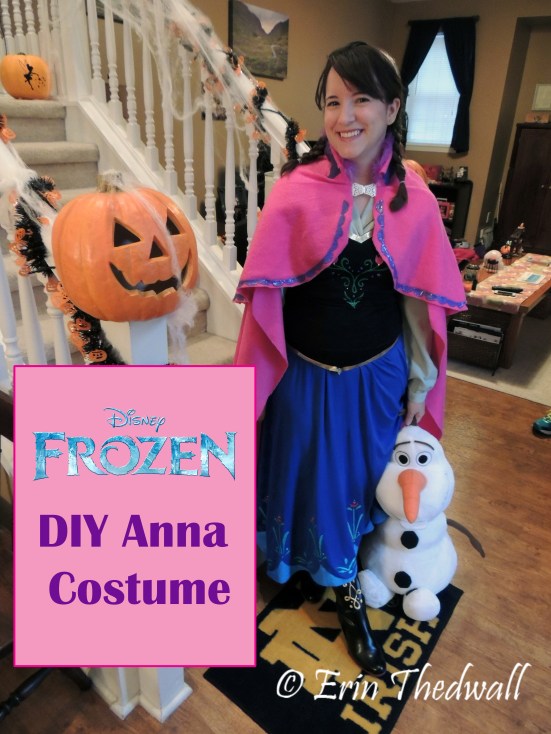 DIY Frozen’s Princess Anna Costume | Erin Thedwall